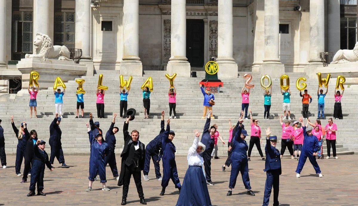 Portsmouth Flash Mob Marks 200 Years of Railway History