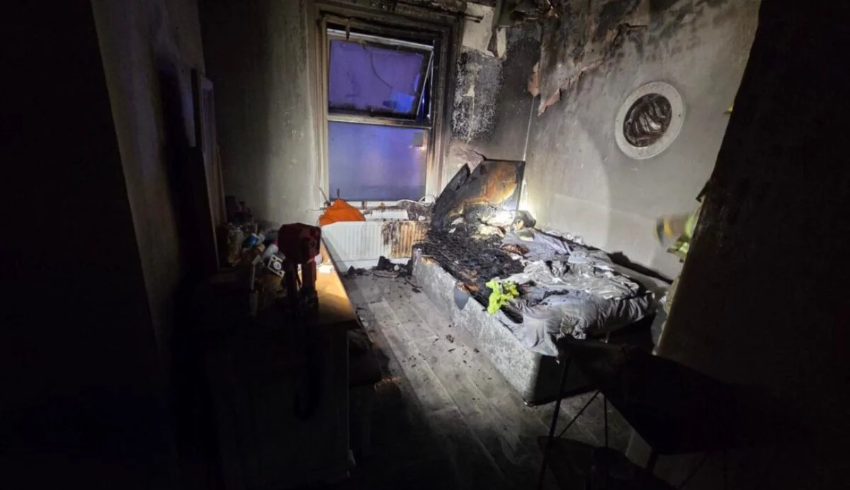 Electric heater blaze Southampton: Bedroom destroyed